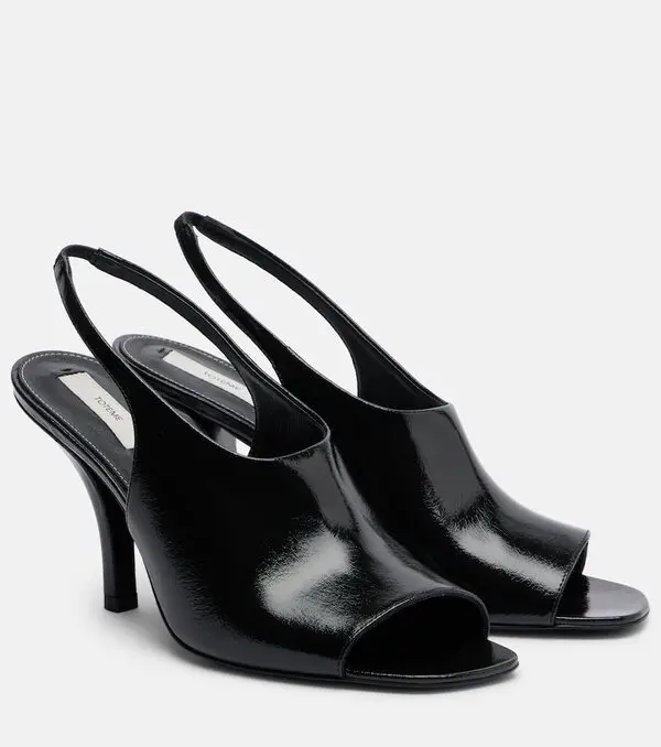 TOTEME Leather Slingback Sandals