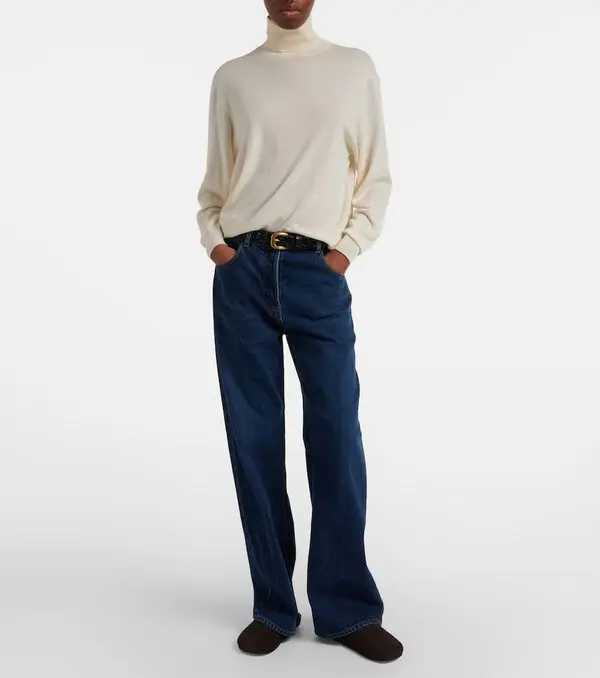 THE ROW Finbar Wide-leg Jeans