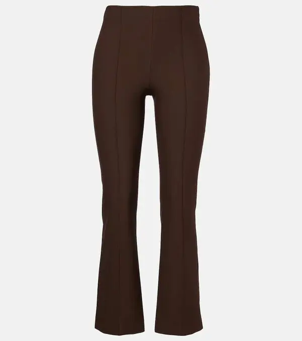 Vince Niki Cropped Pants - Brown