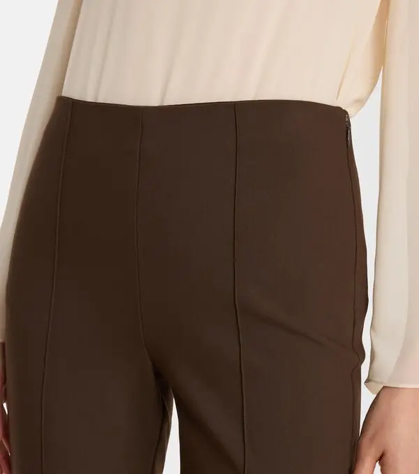 Vince Niki Cropped Pants - Brown