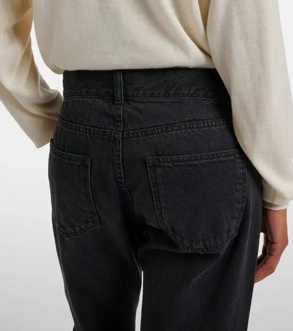 THE ROW Booker Low-rise Straight Jeans