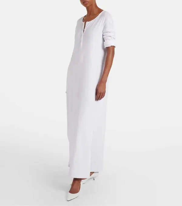 THE ROW Latoya Cotton Maxi Dress