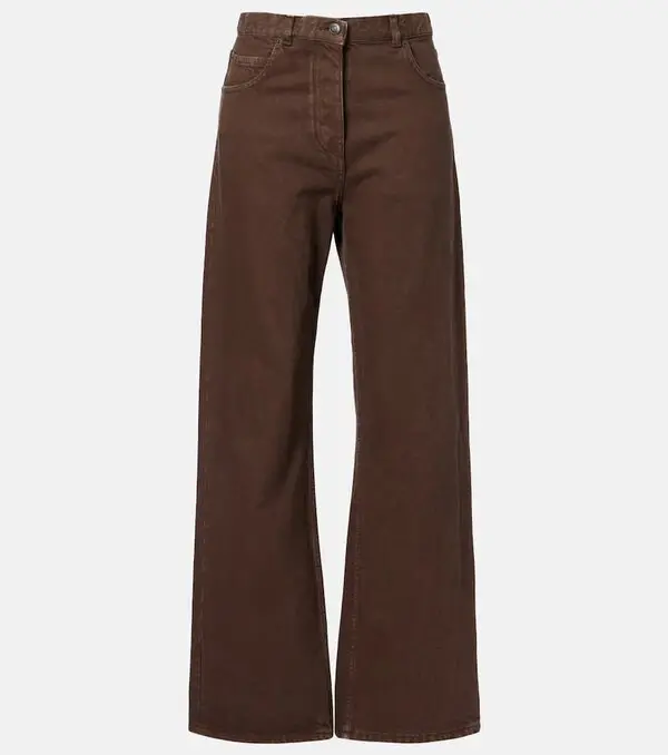 THE ROW Finbar Wide-leg Jeans