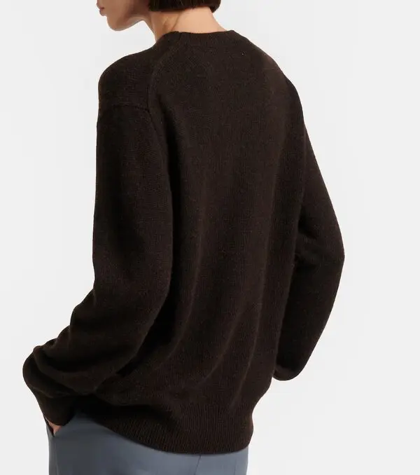 THE ROW Noval Cashmere Sweater - Brown
