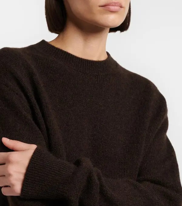THE ROW Noval Cashmere Sweater - Brown