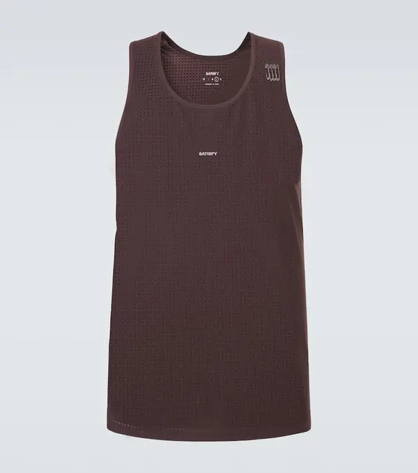 Satisfy Space-o Tank Top - Brown