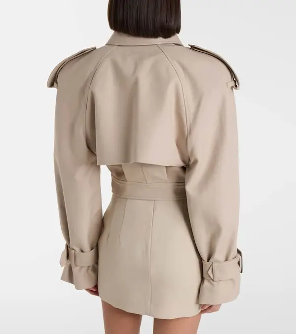 Wardrobe.NYC Cotton Trench Coat