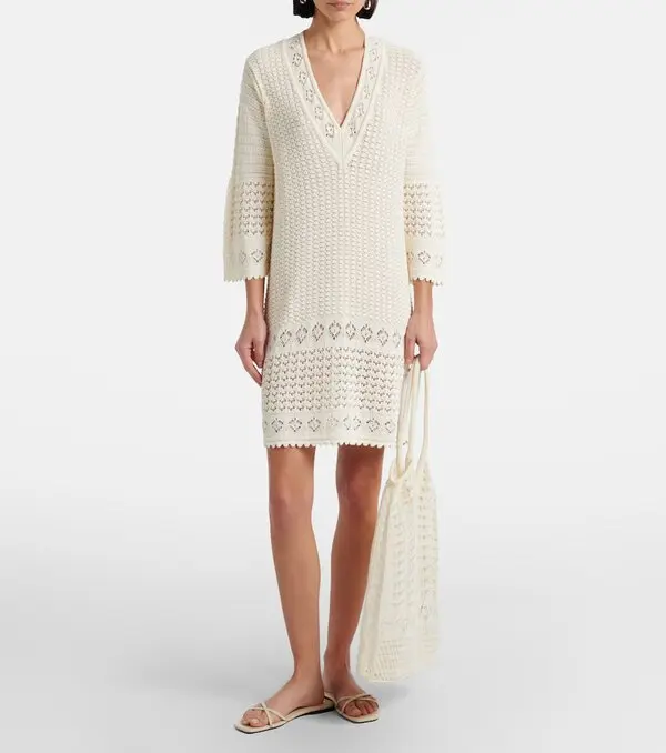 ERES Divina Crochet Minidress