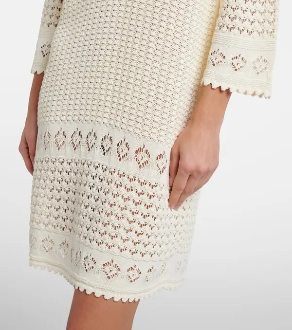 ERES Divina Crochet Minidress