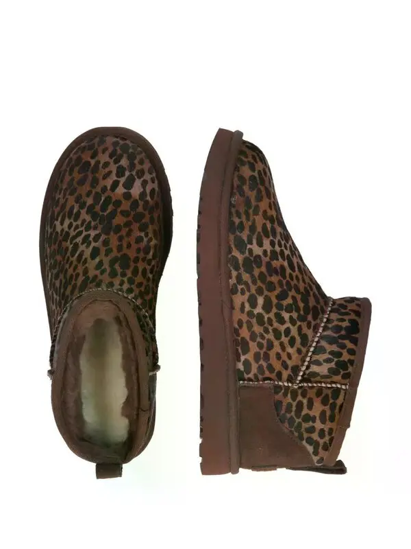 UGG Leopard Print Mini Boots