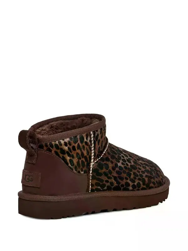 UGG Leopard Print Mini Boots