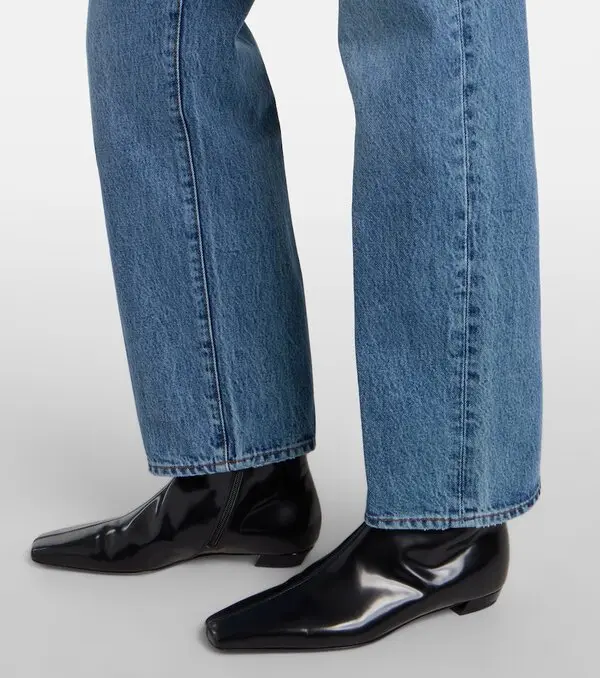 FRAME Essential Straight Leg Jeans