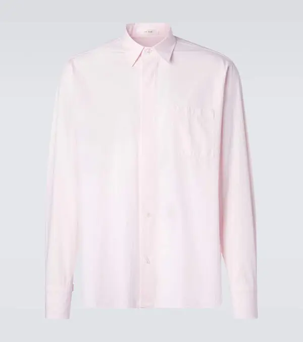 THE ROW Marek Cotton Poplin Shirt