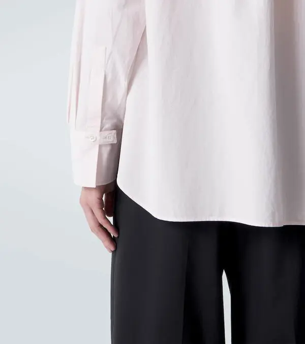 THE ROW Marek Cotton Poplin Shirt