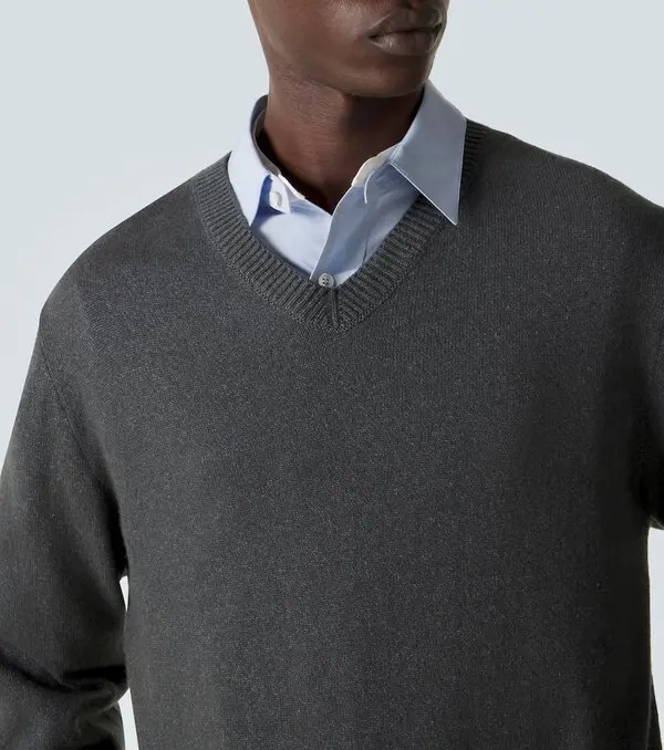 THE ROW Cashmere And Linen Sweater