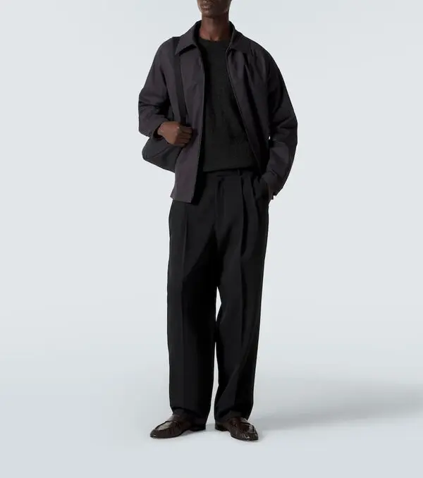 THE ROW Primo Cotton-blend Gabardine Jacket