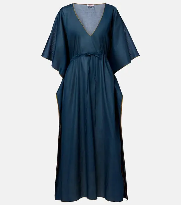 ERES Voilier Cotton Kaftan - Blue