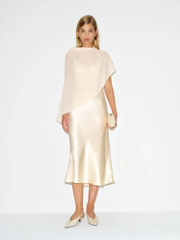 REFORMATION Lilibeth Cape - Ivory