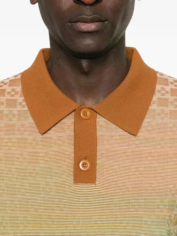 Sandro Square Cross Polo Shirt - Neutrals