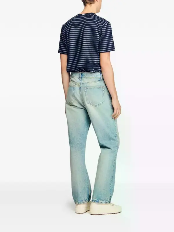 Sandro Wide-leg Jeans - Blue