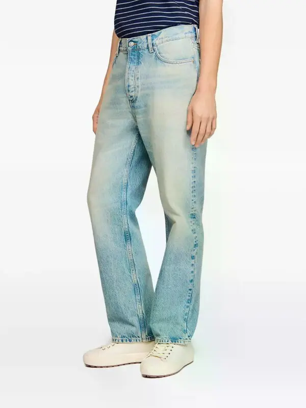 Sandro Wide-leg Jeans - Blue