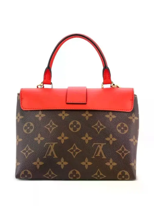 LOUIS VUITTON Locky Bb Satchel Monogram Canvas - Brown