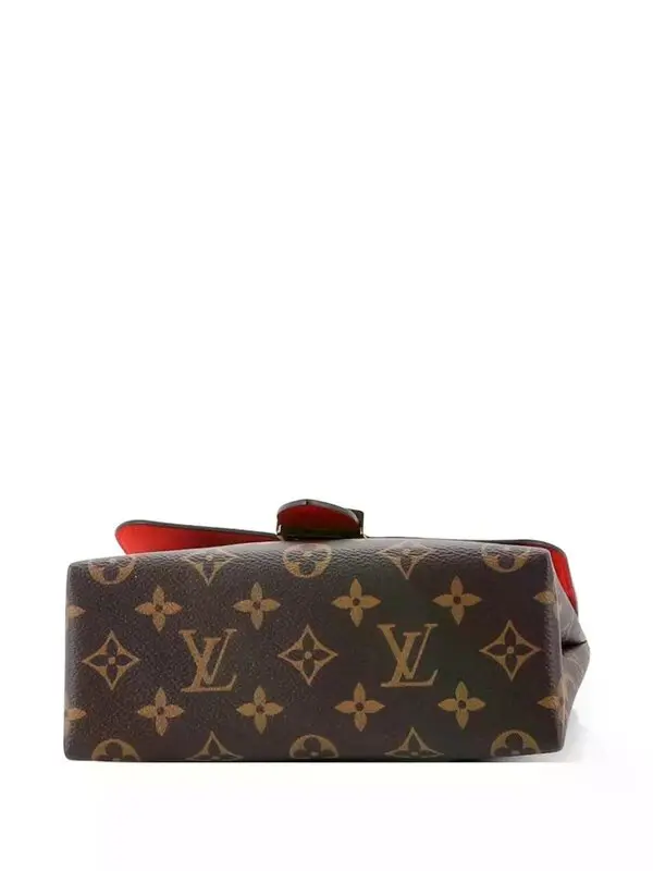 LOUIS VUITTON Locky Bb Satchel Monogram Canvas - Brown