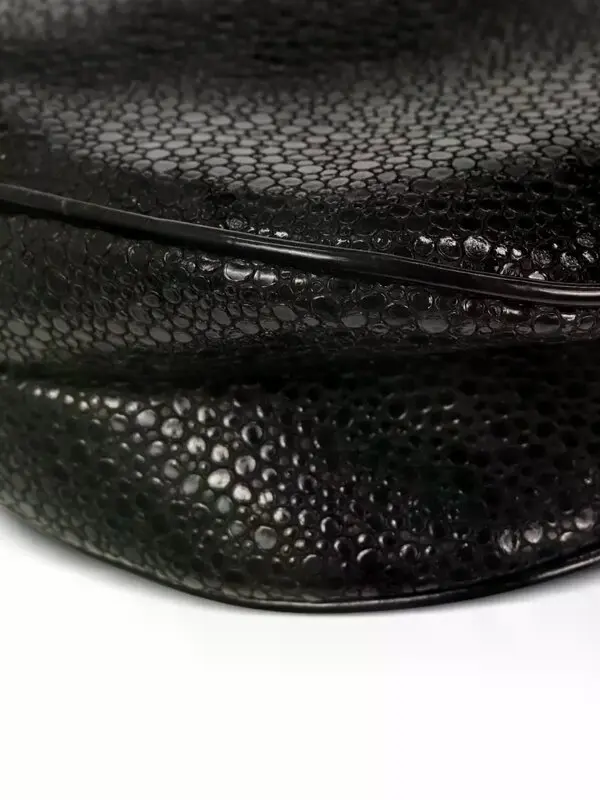 Dior 2001 Stingray Saddle Handbag - Black
