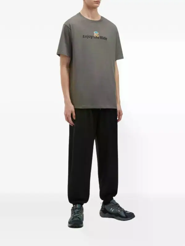 FINGERCROXX Elasticated-cuffs Track Pants