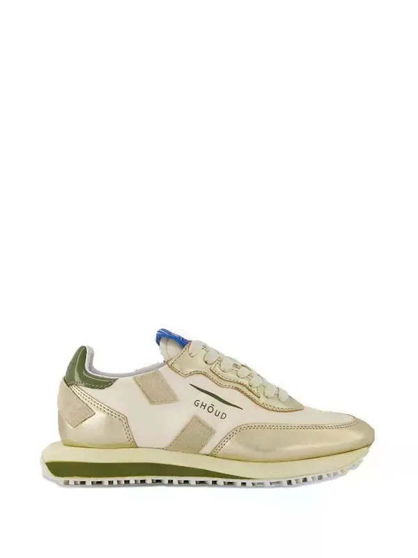 GHOUD VENICE Rush Panelled Lace-up Sneakers - Neutrals