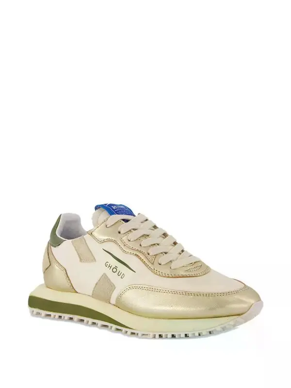 GHOUD VENICE Rush Panelled Lace-up Sneakers - Neutrals