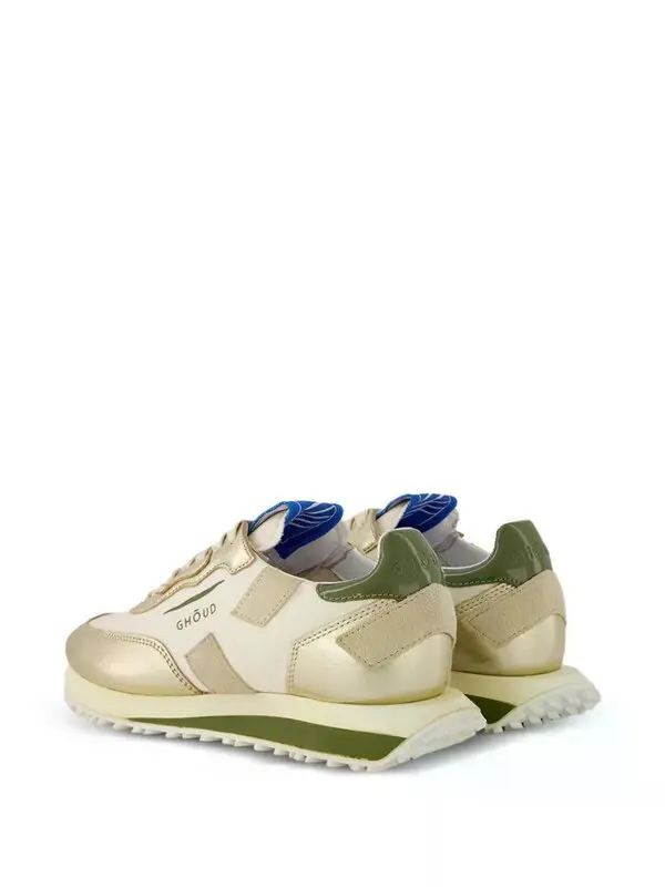 GHOUD VENICE Rush Panelled Lace-up Sneakers - Neutrals