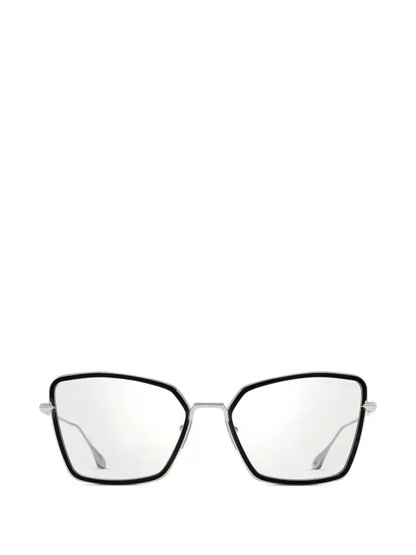 Dita Behcka Browline Glasses - Silver