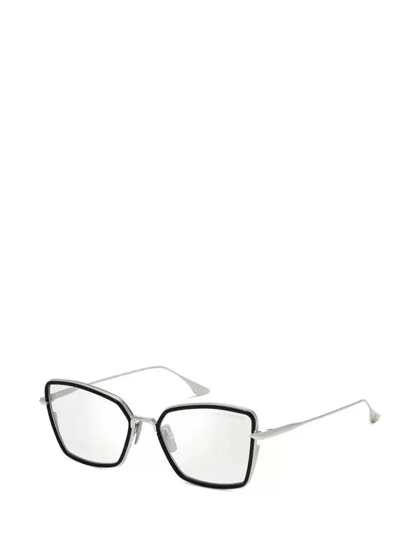 Dita Behcka Browline Glasses - Silver