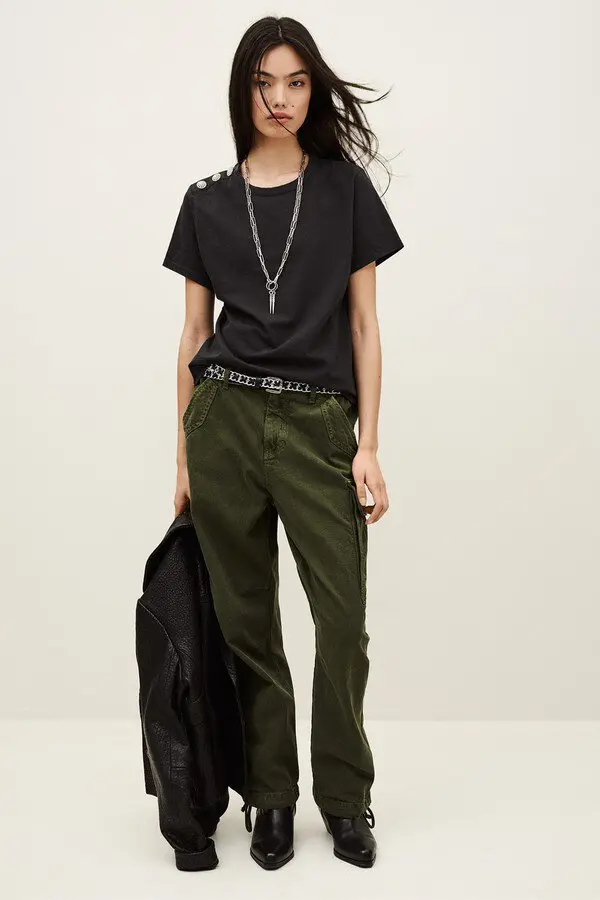 Ba&sh Elmer T-shirt - Gray
