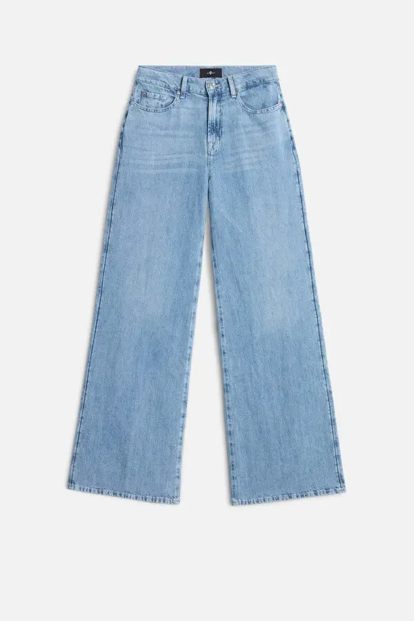 7 For All Mankind Tailorless Lotta Wide Leg Jeans