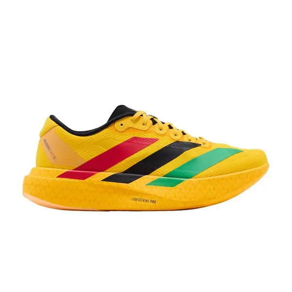 Adidas Bob Marley X Adizero Evo Sl 'one Love' Sneakers - Yellow