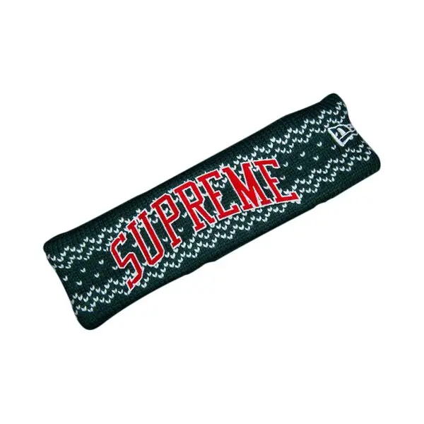 Supreme New Era Arc Logo Headband - Green