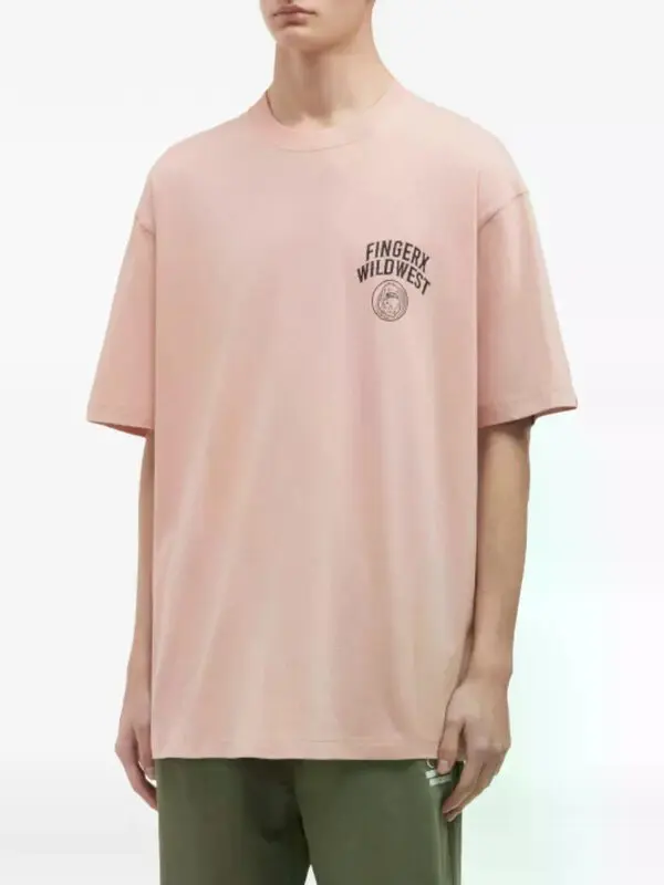 FINGERCROXX Logo-print T-shirt