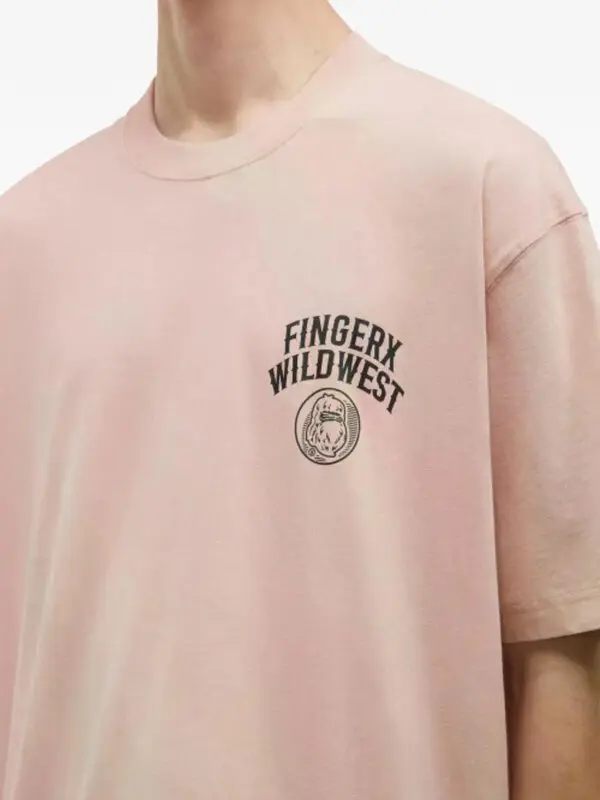 FINGERCROXX Logo-print T-shirt