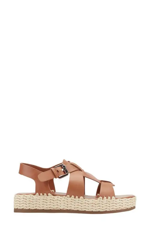 Marc Fisher Elissa Platform Sandal - Brown