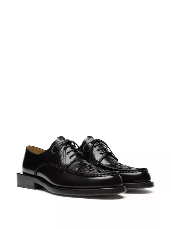 Jacquemus Woven Lace-up Derby Shoes