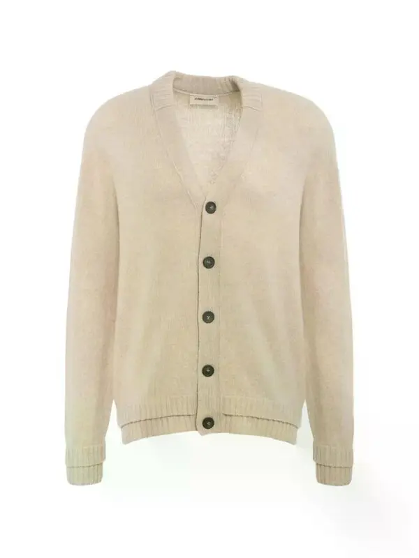 ATOMO FACTORY V-neck Button Cardigan