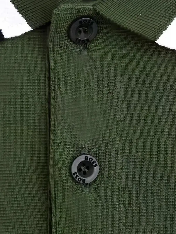 Hugo Logo Button Polo Shirt