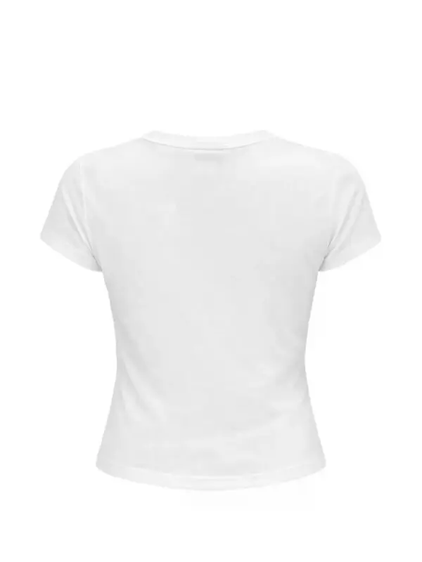 REFORMATION Max Slim Tee Plain T-shirt