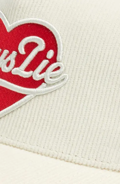 BOYS LIE Signature Corduroy Trucker Cap