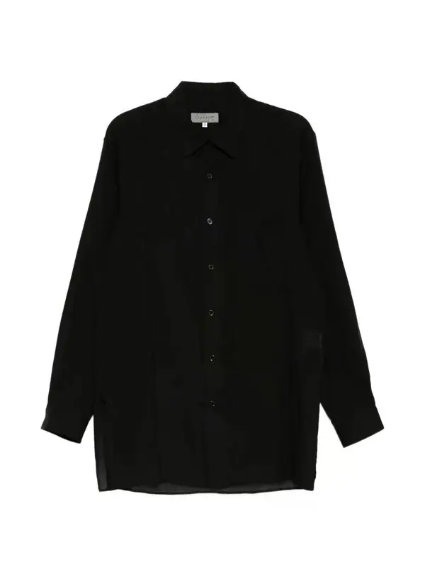 Yohji Yamamoto Long-sleeve Shirt - Black