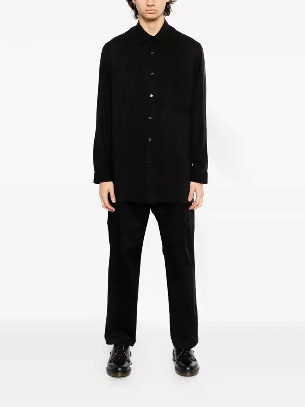 Yohji Yamamoto Long-sleeve Shirt