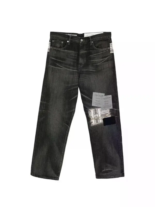 Yohji Yamamoto Nh Savage Five-pockets Jeans