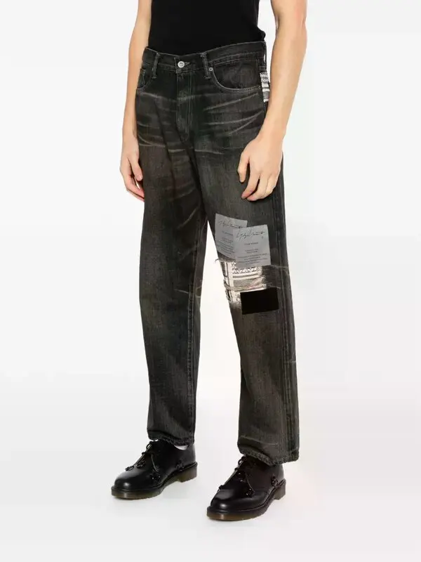 Yohji Yamamoto Nh Savage Five-pockets Jeans